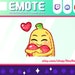 Twitch Emote Orange Cat Copium Emote / Sub Emoji - Etsy