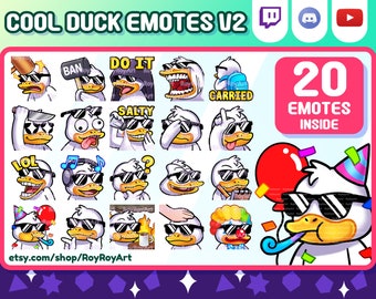 Goose Emotes Twitch - Etsy