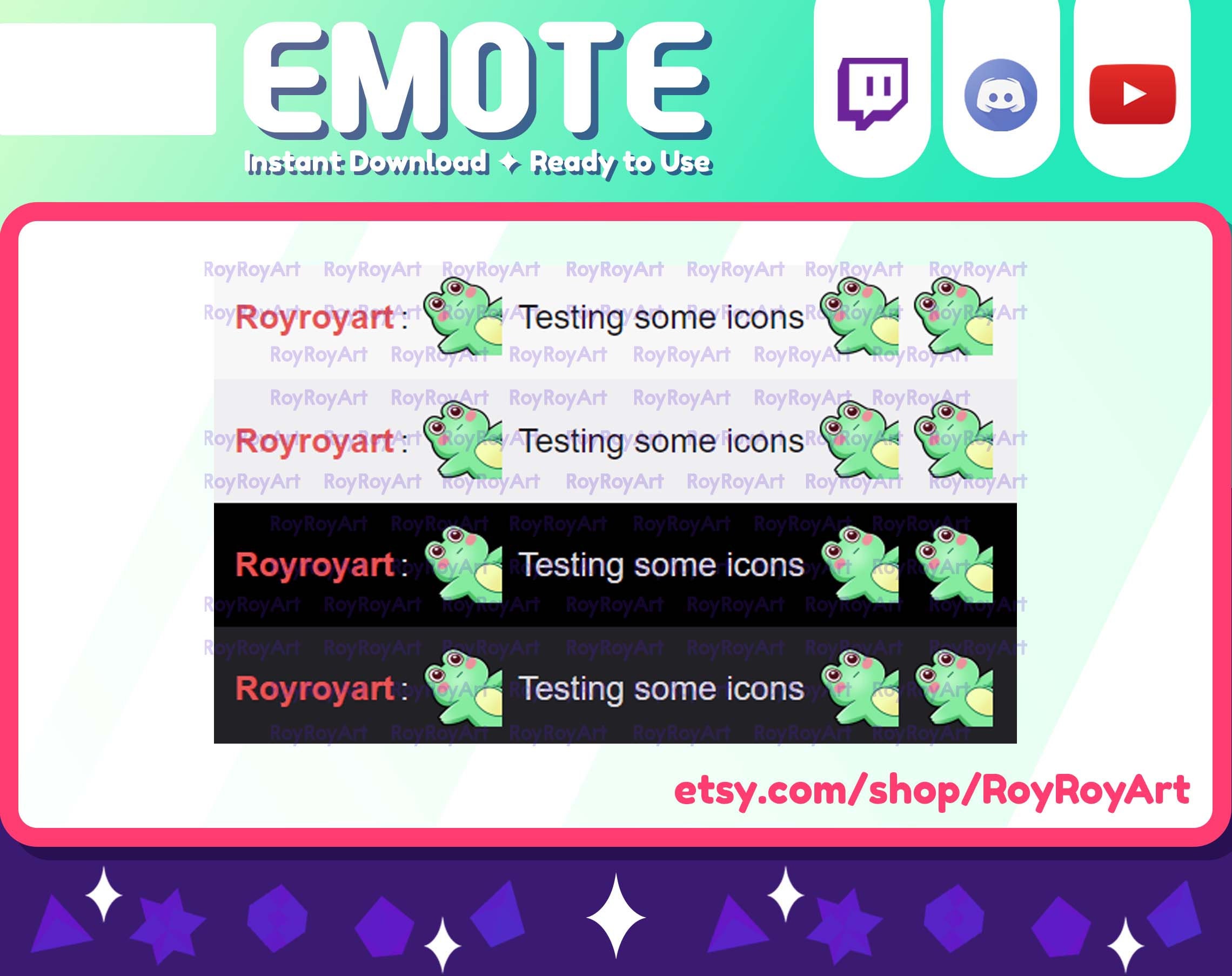Twitch Emote Cute Frog Toad Emote Laying Pain Lazy / Sub - Etsy UK