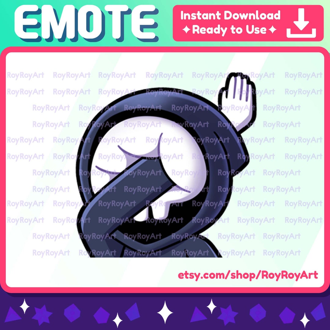 Twitch Emote - Halloween Grim Reaper Mega Facepalm Sub Emoji Kick - Etsy