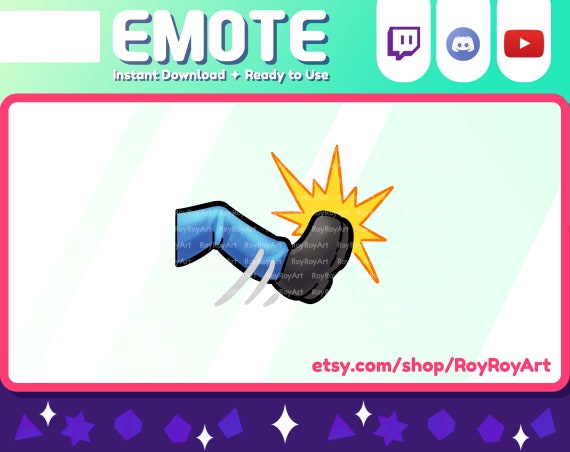 Twitch Emote KICK | Etsy