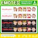 Twitch Emotes - Cute Monkey Mega Pack Include 21 Emotes - Etsy