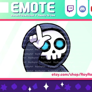 Discord Emote - Halloween Grim Reaper Take the L Lose Sub Emoji - Etsy