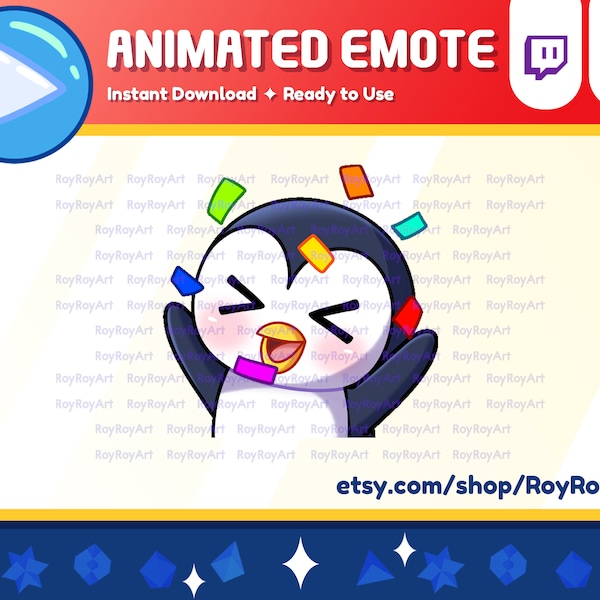 Dancing Penguin Emote - Etsy