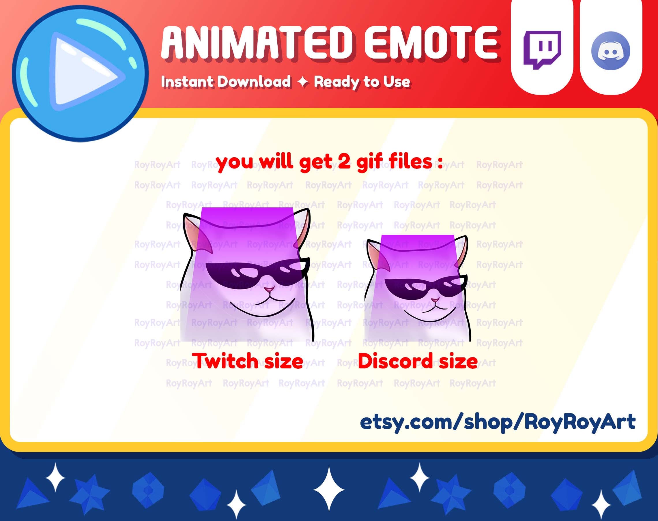 Twitch Emote Animated - Cool Cat Jam Dancing Music Party Emote Animated ...