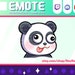 Twitch Emote Kawaii Ghost Rave Lightsticks Emote / Sub Emoji - Etsy