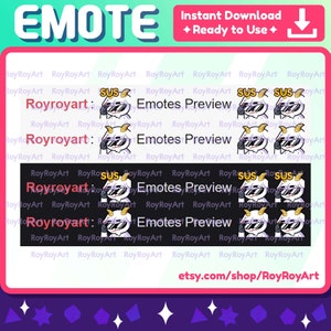 Twitch Emote - Cool Goat Sus Emote / Sub Emoji - Etsy