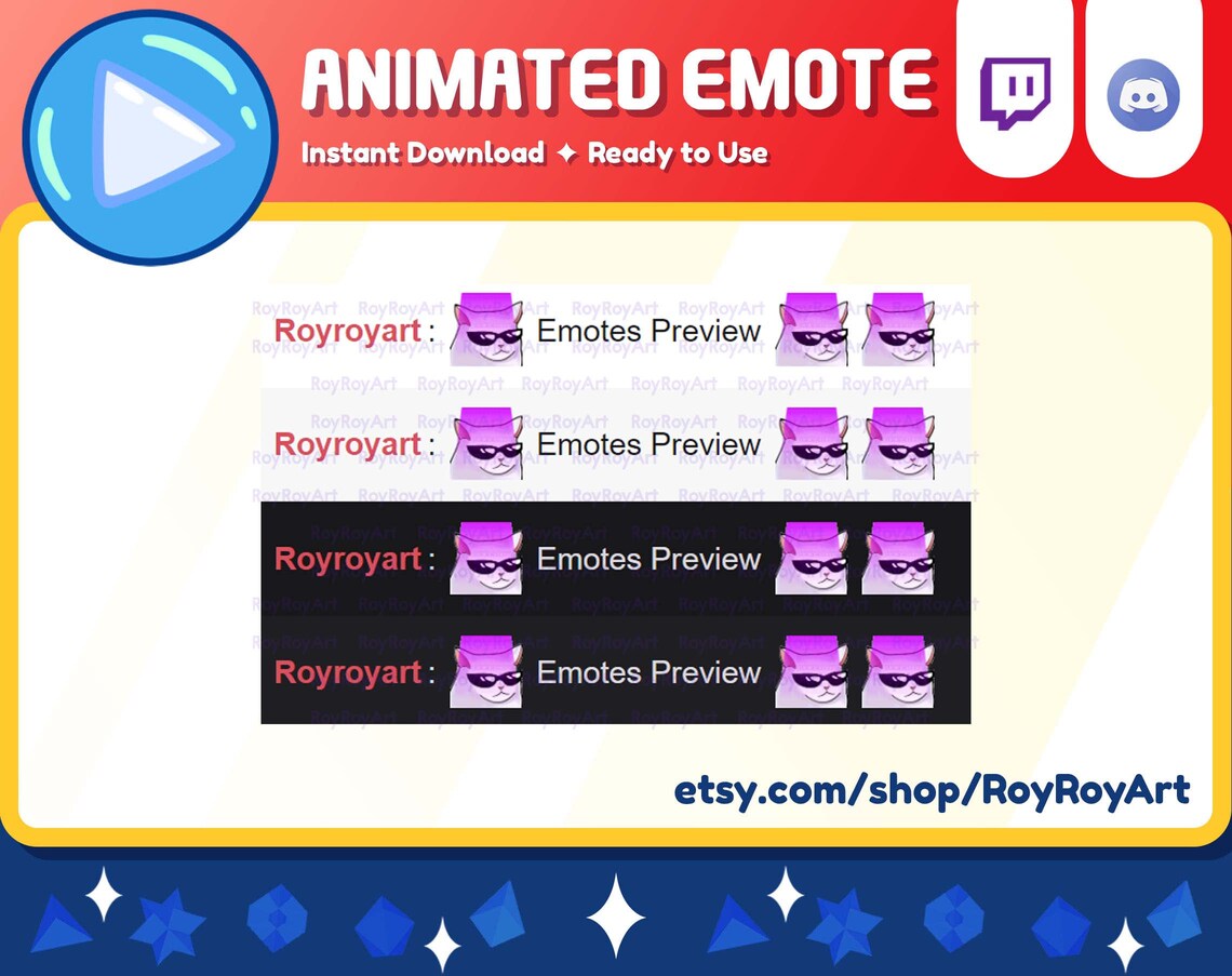 Twitch Emote Animated - Cool Cat Jam Dancing Music Party Emote Animated ...