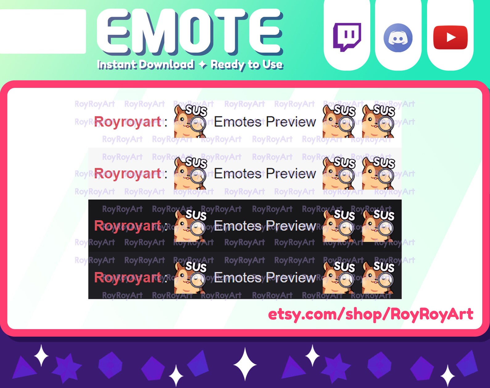 Twitch Emote - Squirrel SUS Emoji - Etsy