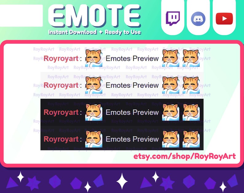 Twitch Emote - Orange Cat Cozy Comfy Blanket Emote / Sub Emoji - Etsy