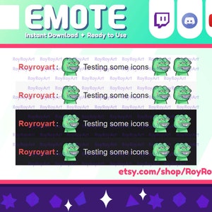 Twitch Emote - Cute Frog Toad Emote Lol Laugh / Sub Emoji - Etsy Canada