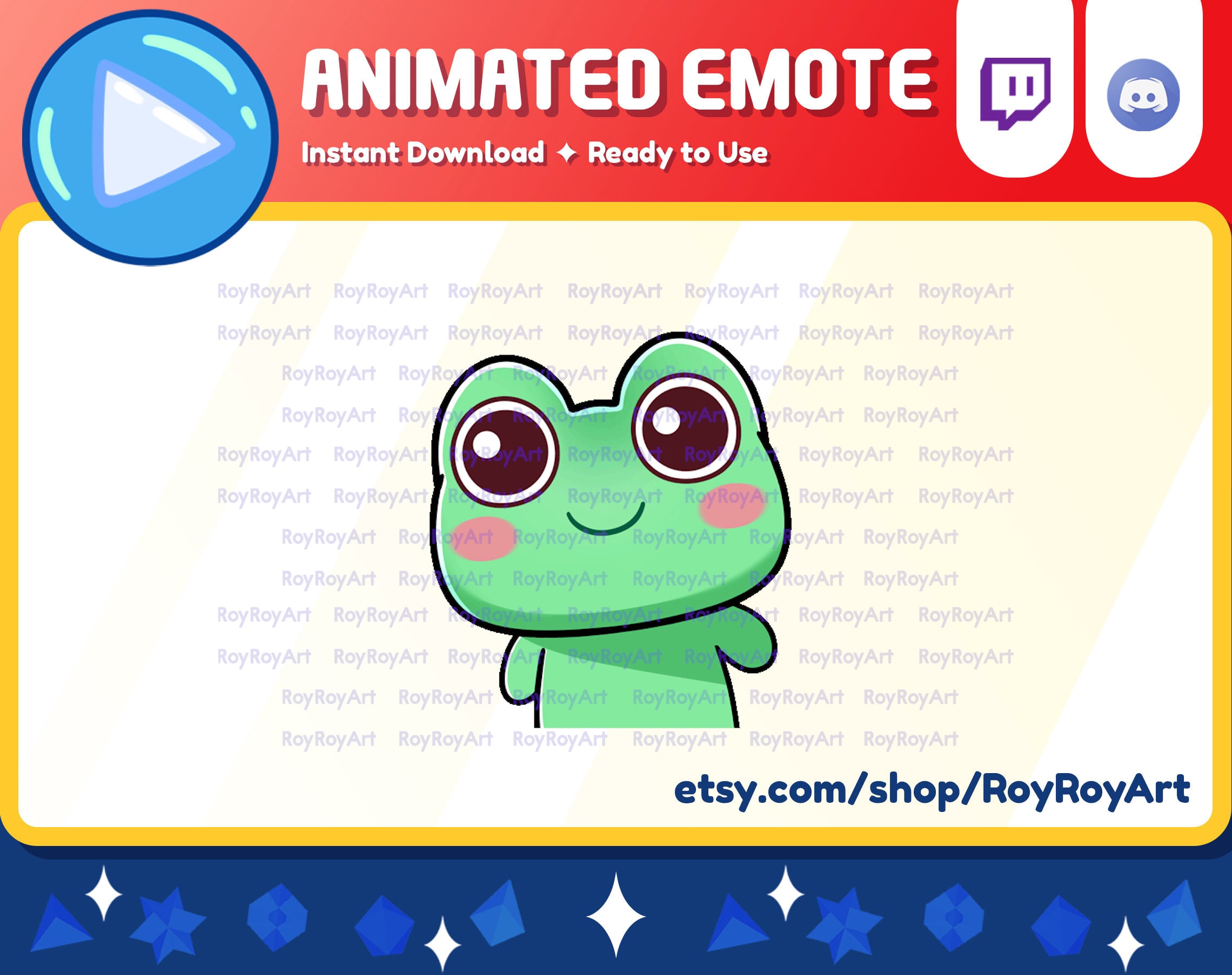Twitch Emote Animated - Cute Frog Wiggle Dancing Emote Animated - Etsy ...
