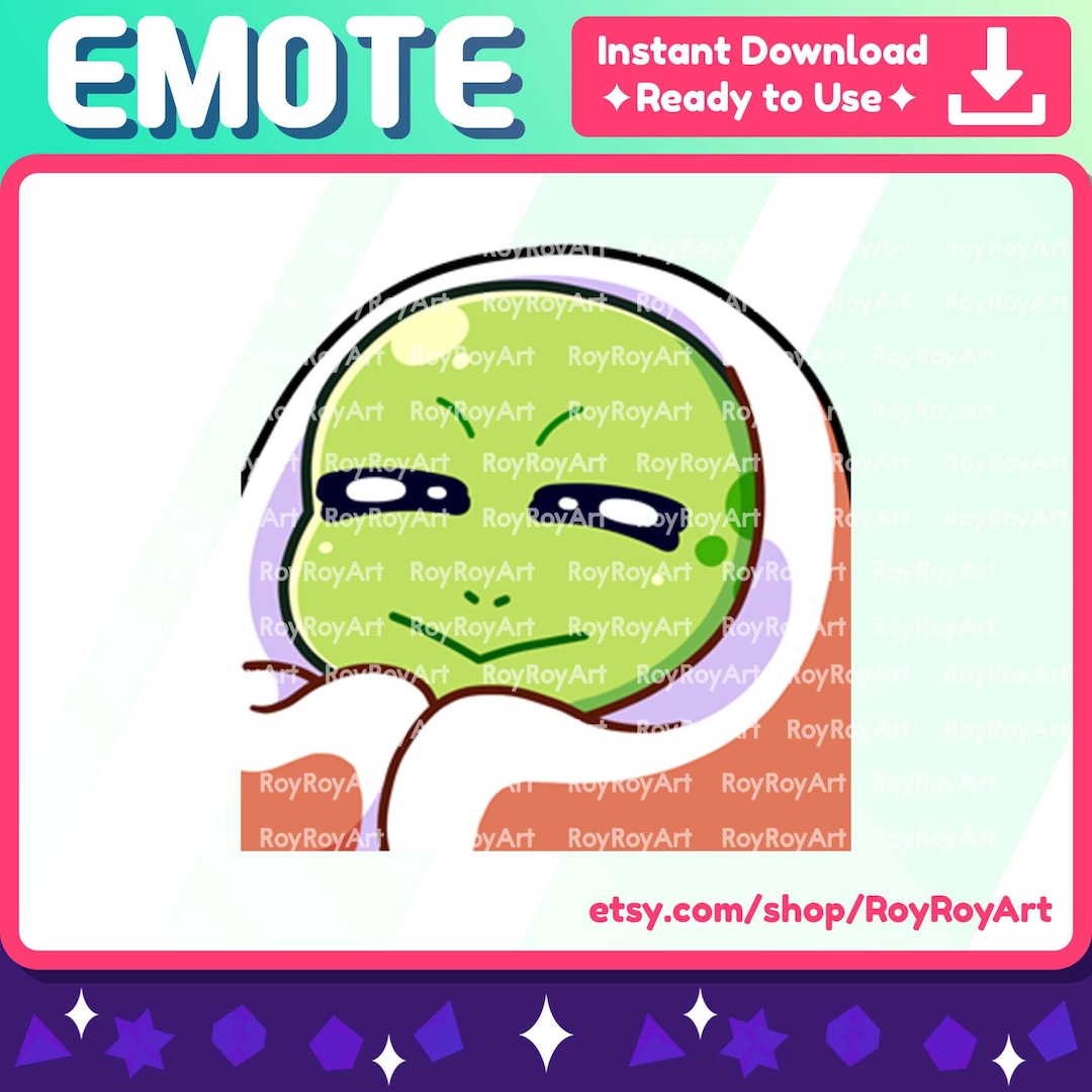 Twitch Emote - Turtle Cozy Comfy Emote / Sub Emoji - Etsy