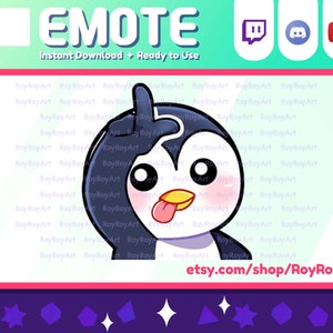 Discord Emote - Cute Penguin Take the L Loser Losing Emote / Sub Emoji ...