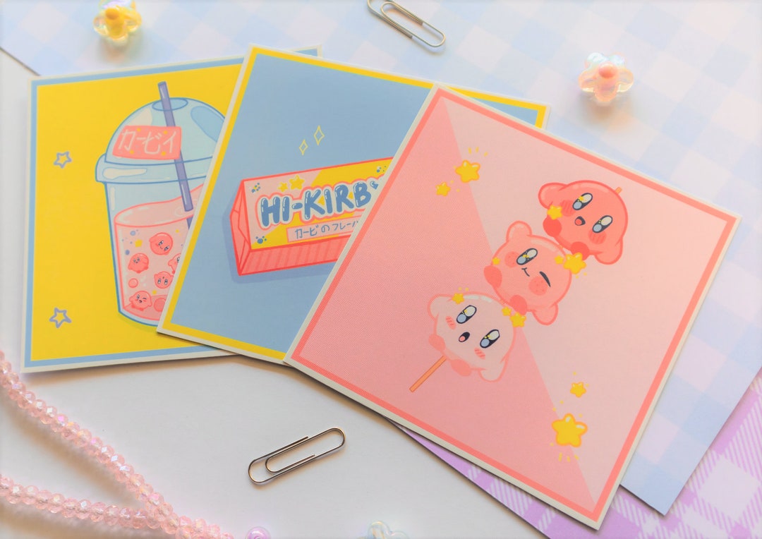Kawaii Character Mini Prints - Etsy
