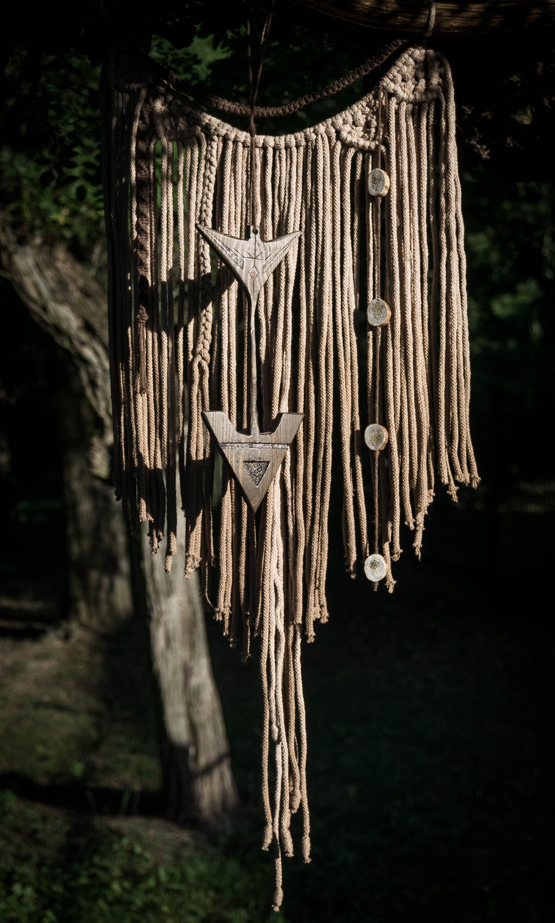 Pagan Nature Macrame Cottagecore Art Slavic Pagan God - Etsy UK