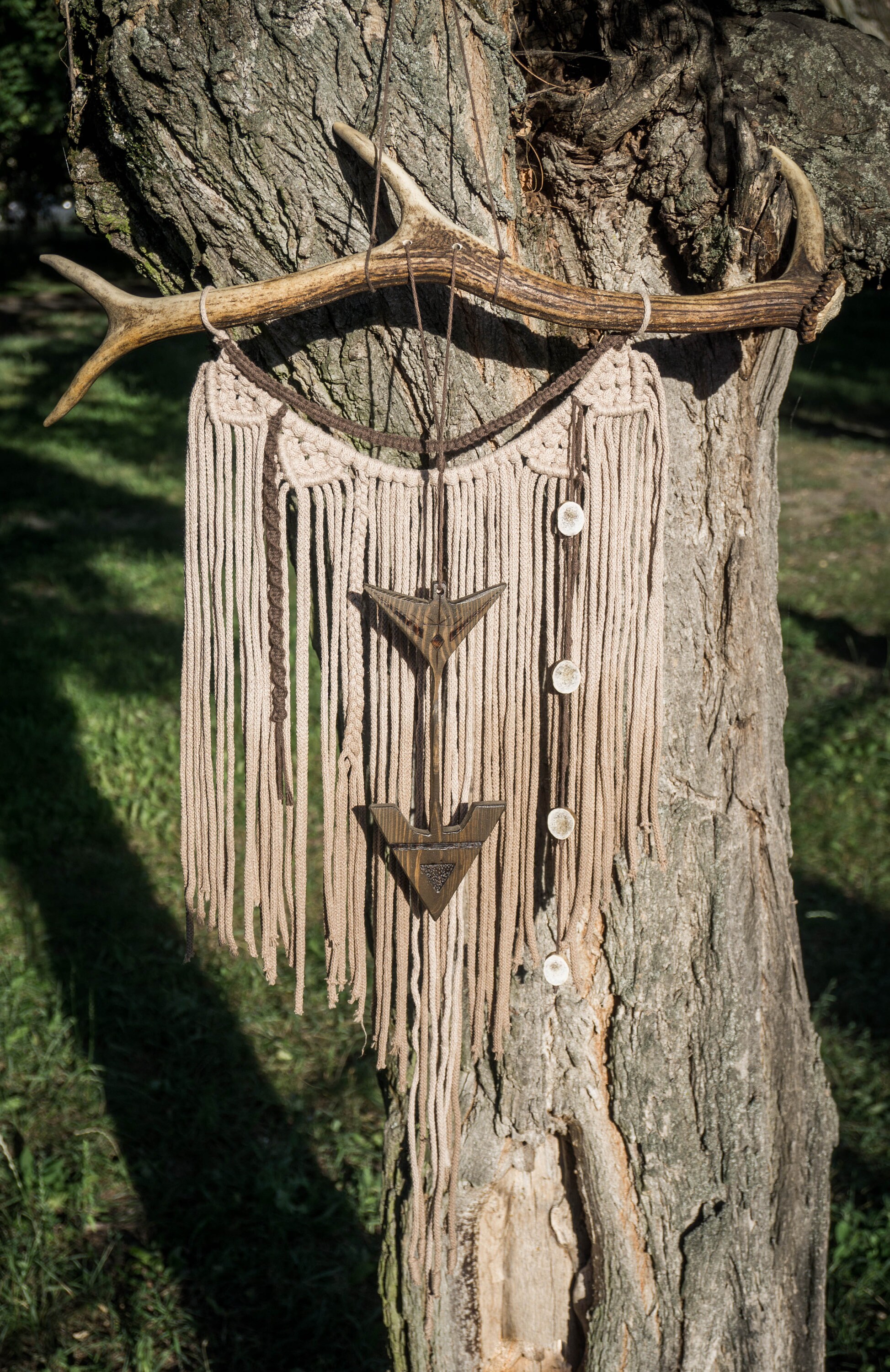 Pagan Nature Macrame Cottagecore Art Slavic Pagan God - Etsy UK