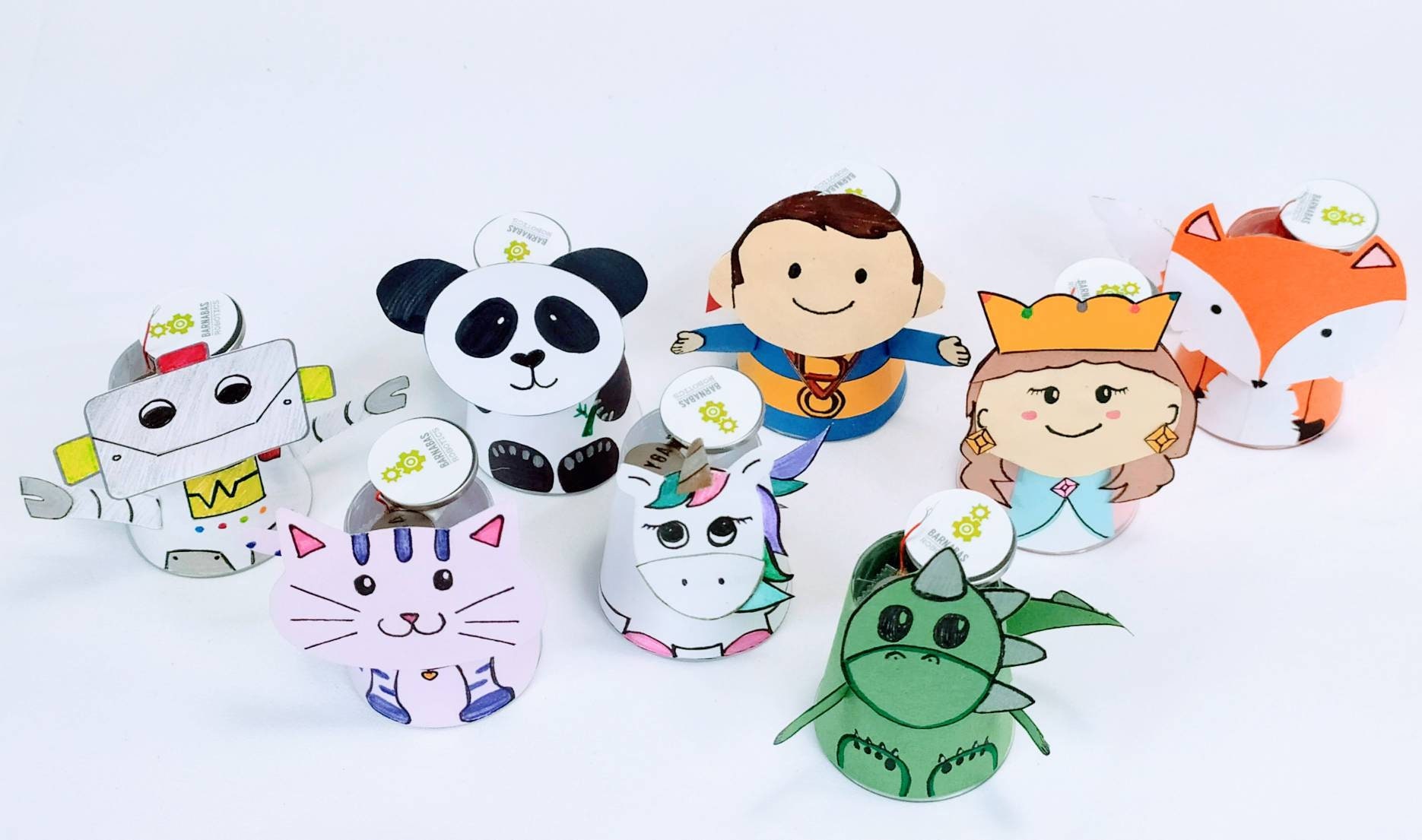 Critter Bot Craft Robot STEM STEAM Actividad para niños / Combina artes ...