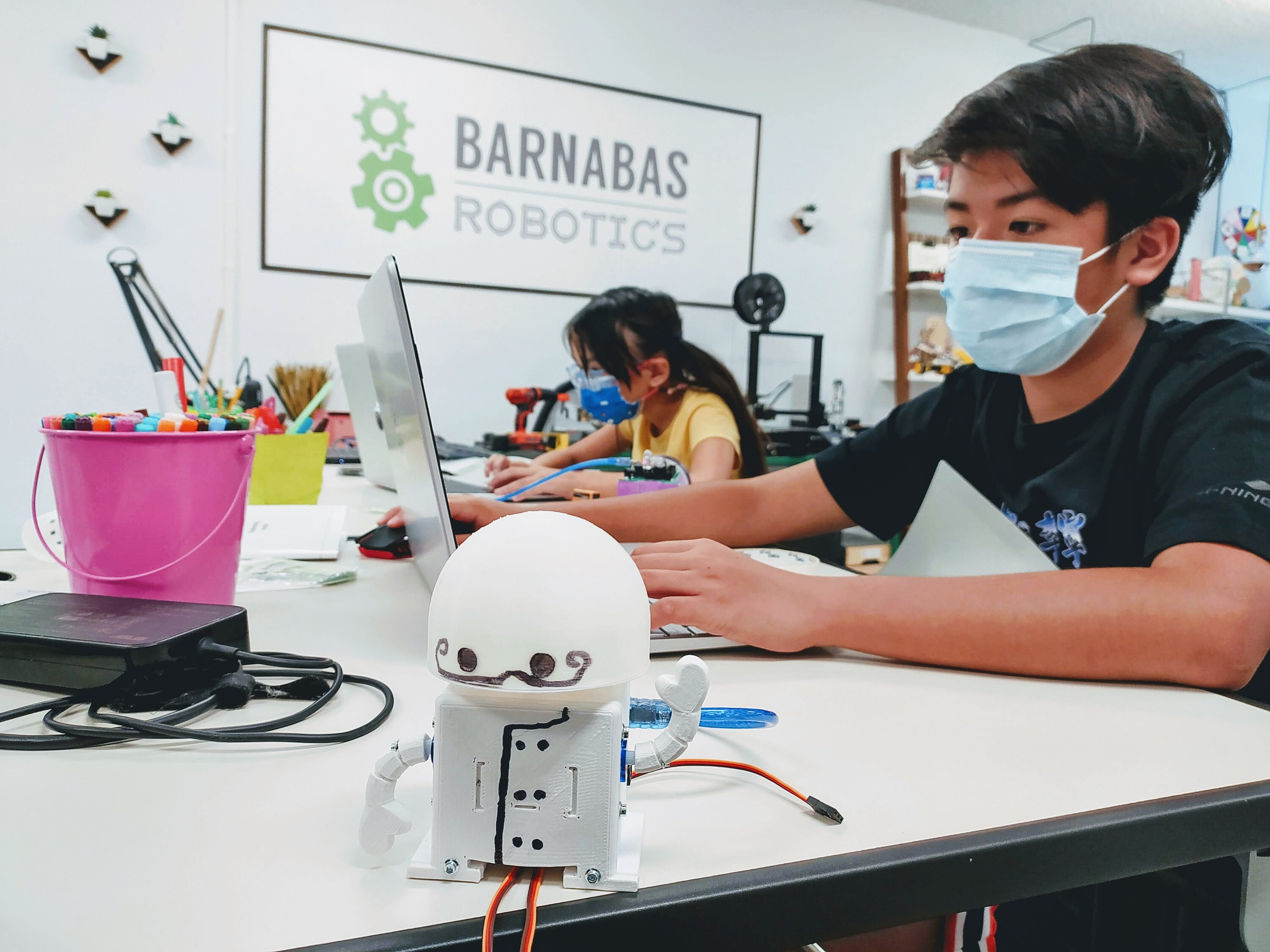 Custom 3-D Printed STEM STEAM Robot Kit to Learn Arduino Coding ...