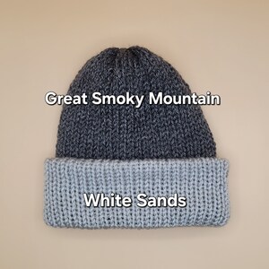 Men's Reversible Knit Beanie double Layer Hat, Fall or Winter Knitwear, Gift for Him, Winter Hat ...