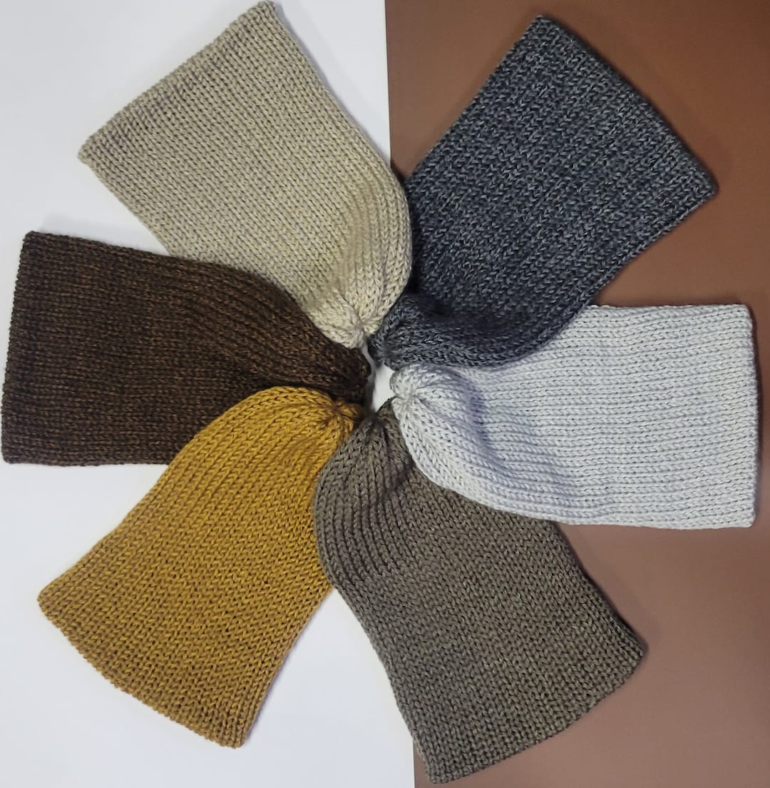 Men's Knit Beanie double Layer Hat, Fall or Winter Knitwear, Gift for Him, Winter Hat - Etsy