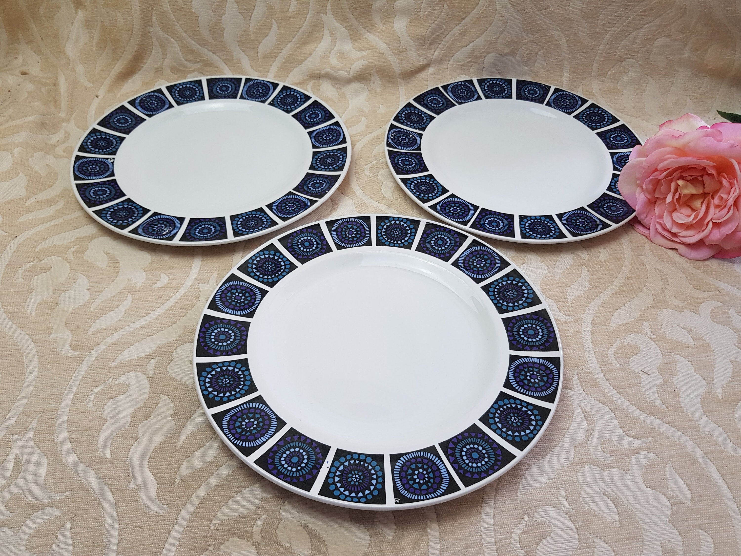 MIDWINTER Madiera Dinner Plates Madiera Sugar Bowl Madiera Milk Jug ...