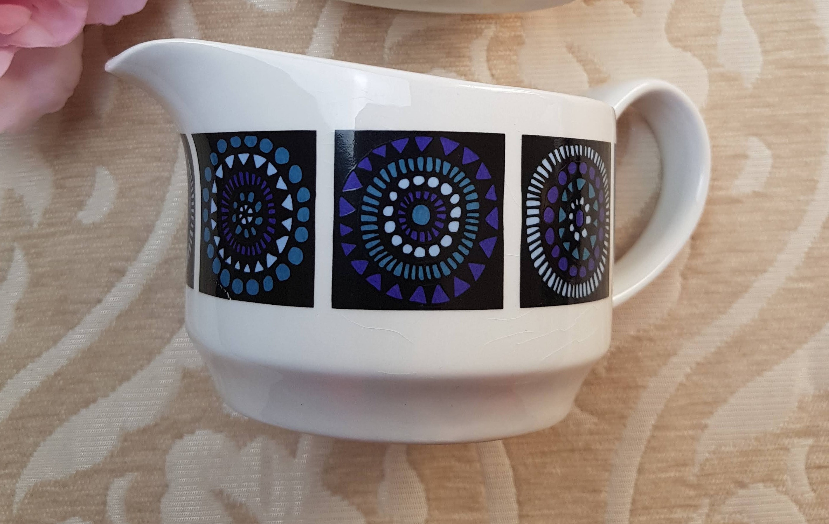 MIDWINTER fine tableware Marquis of Queensbury Madiera Blue | Etsy