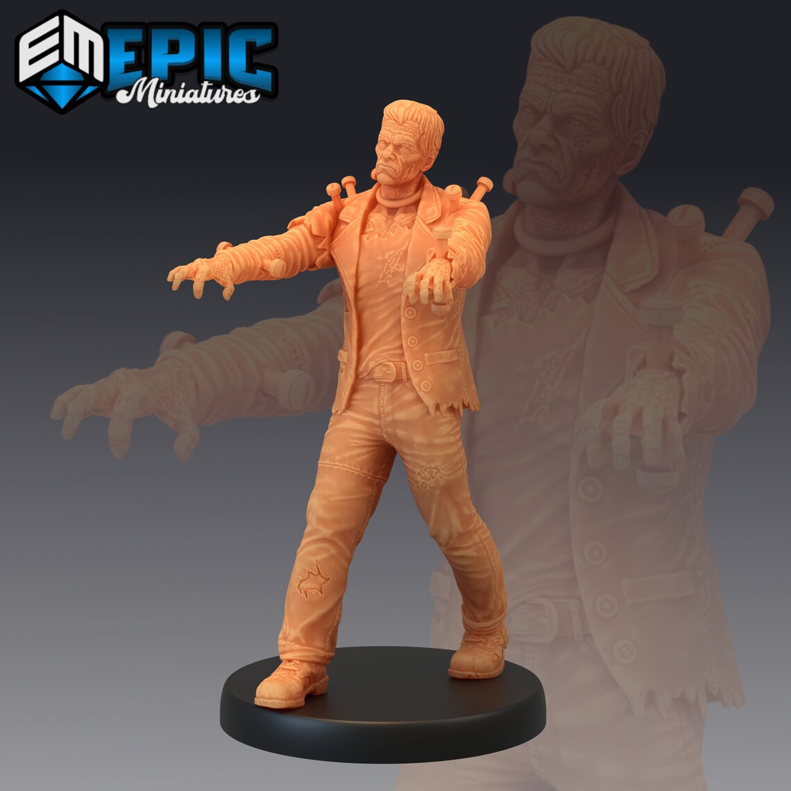 Frankenstein's Monster Tabletop RPG Dnd Mini 28mm 32mm | Etsy