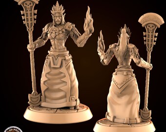 Tavern Waitress Tabletop RPG Dnd Mini 28mm 32mm D&D - Etsy