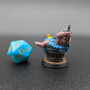 Hand Painted Resin Dwarf Bar Patrons Miniature Tabletop RPG - Etsy