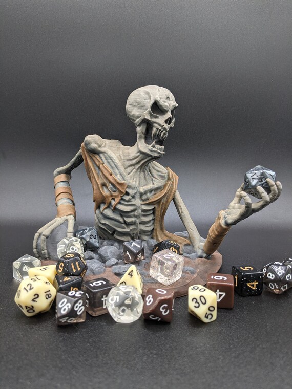 Hand Painted FDM Colossal Skeleton Miniature Tabletop RPG - Etsy