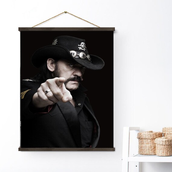 Wall Décor Home & Living vintage poster canvas Lemmy Kilmister mot ...