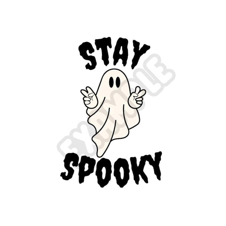 Stay Spooky Svg, Halloween Png, Cute Spooky Ghost Svg, Spooky Season ...