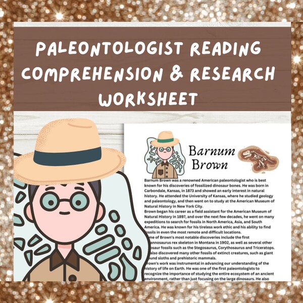 Paleontology Unit Study - Etsy