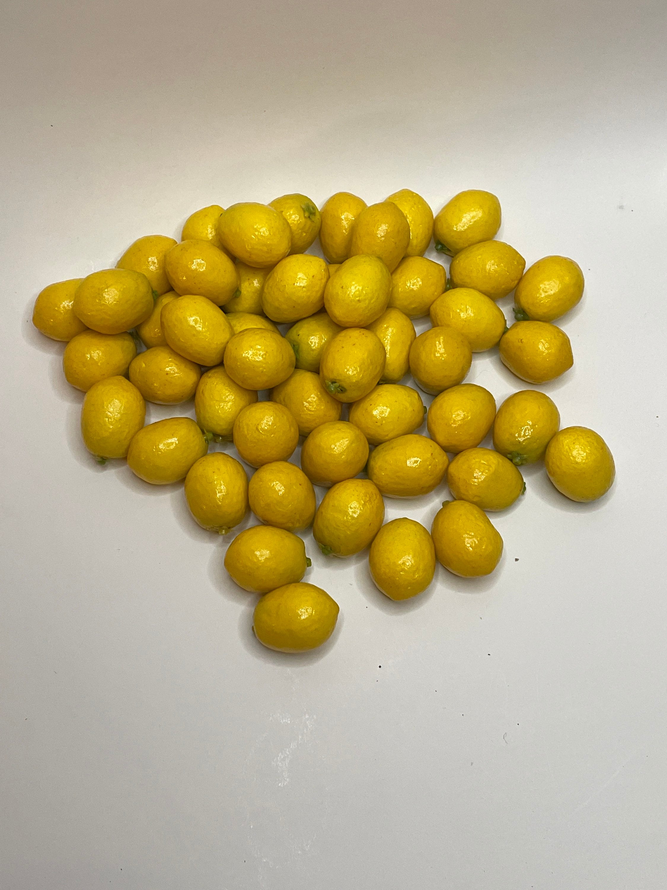 Bag of 48 Fake Miniature Lemons - Etsy