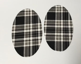 Plaid Elbow Patch | Etsy