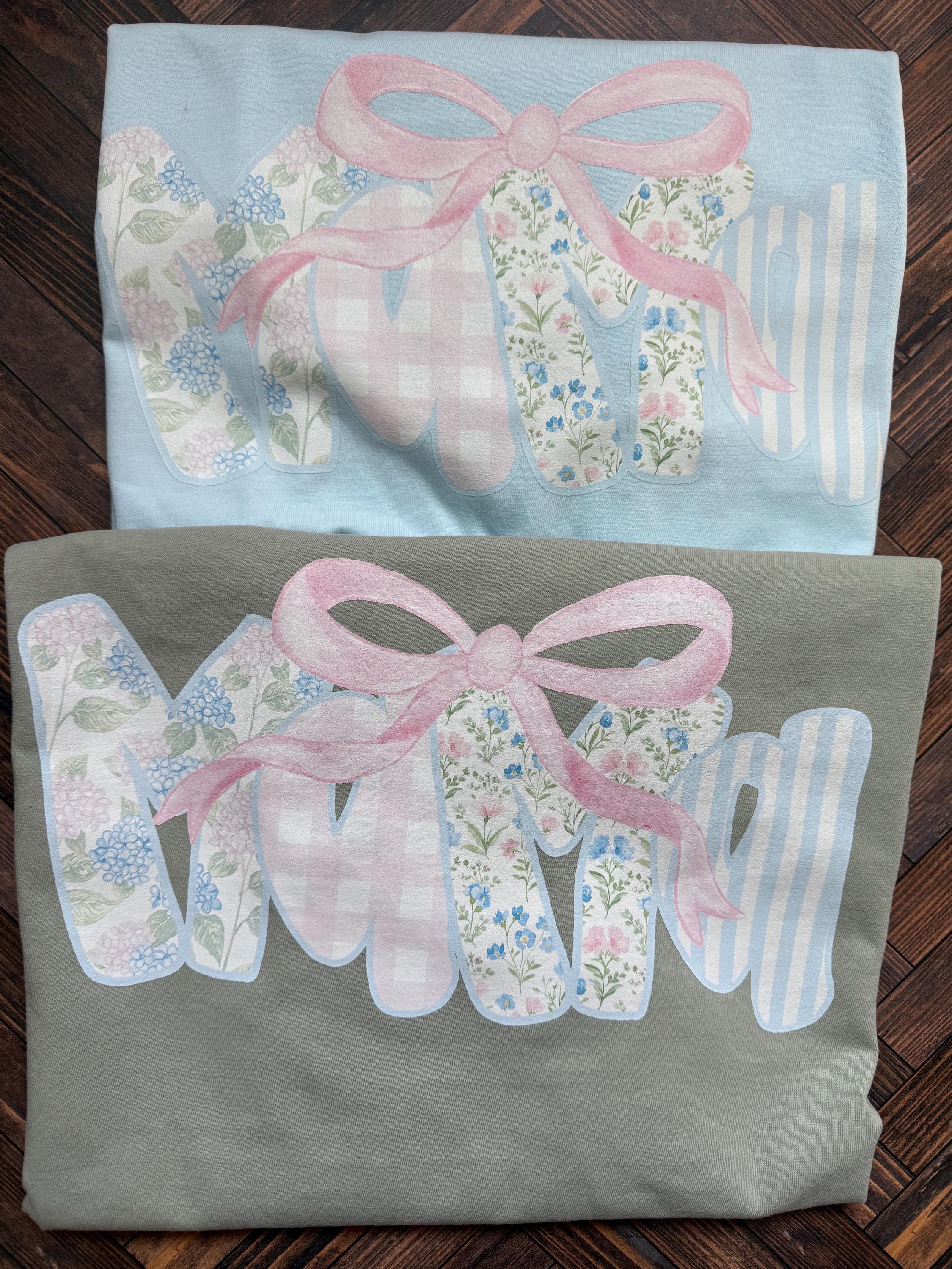 Personalized Family Shirt, Floral Patchwork Name, Matching Outfits - Etsy