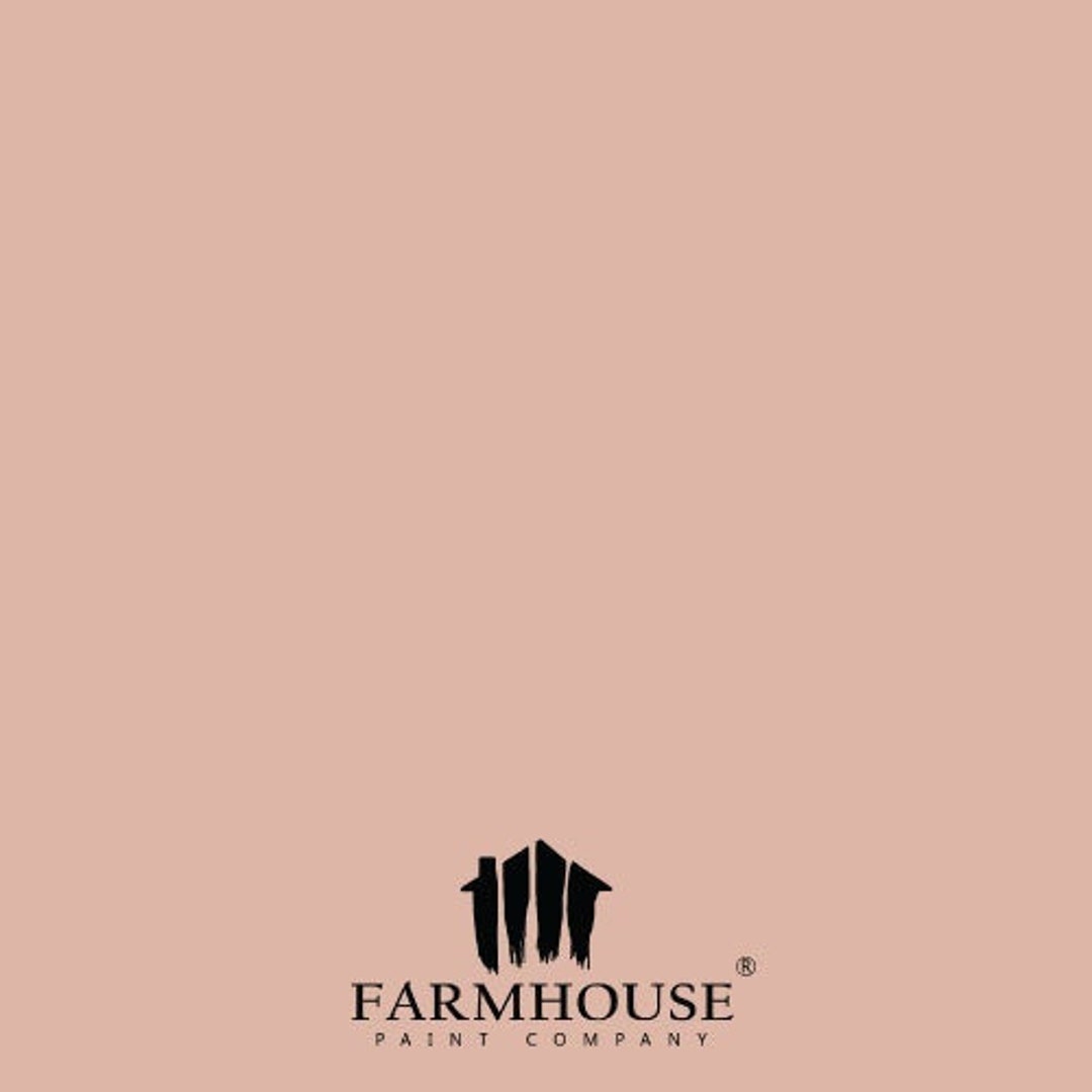 8 Oz. Farmhouse Paint Salmon Blush - Etsy
