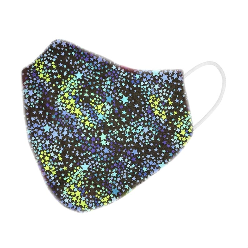 2 Layer LADIES 100% Cotton Fabric 3D Singer Mask for Sports, Singers ...