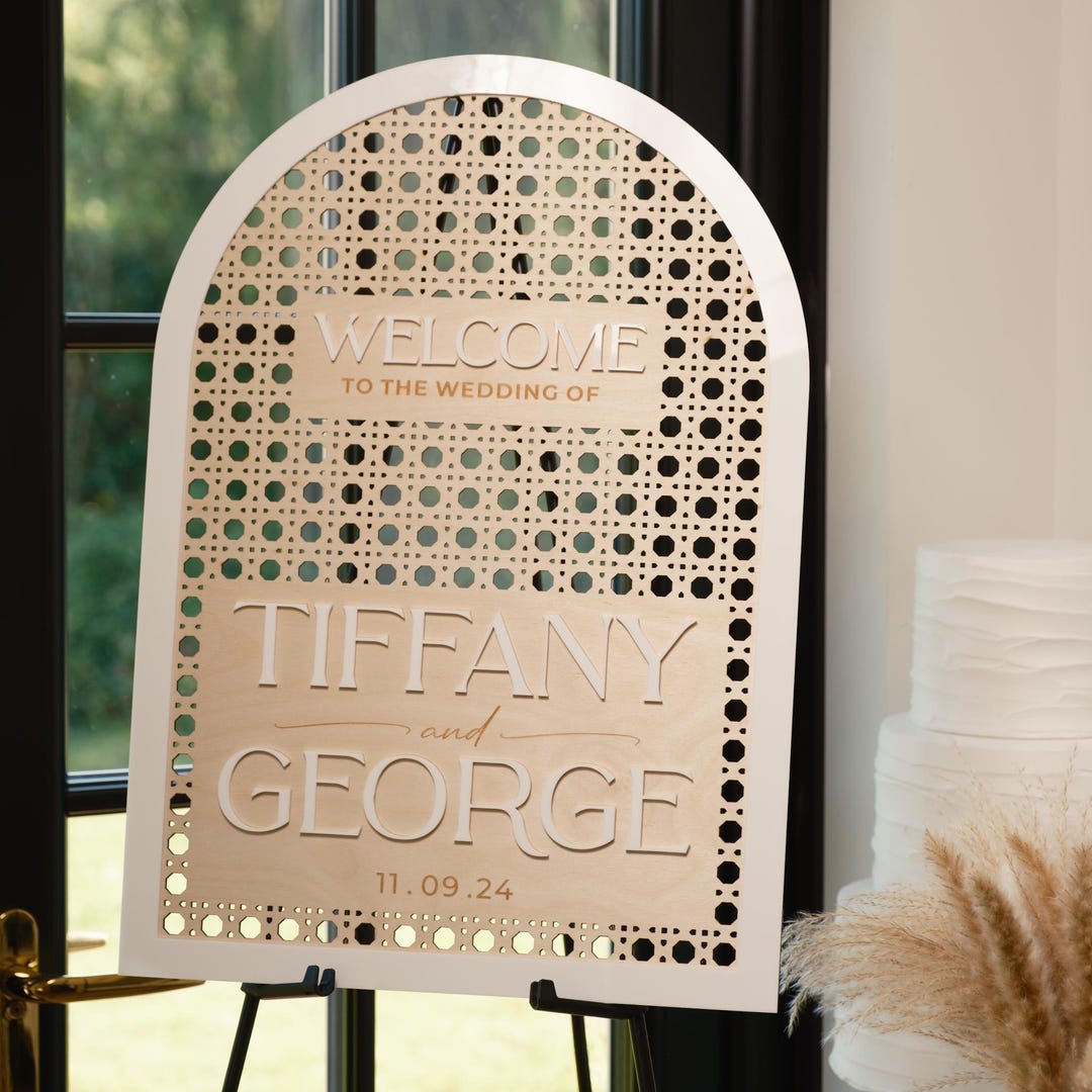 Boho Wedding Welcome Sign Wedding Decorations Welcome to Our Wedding ...