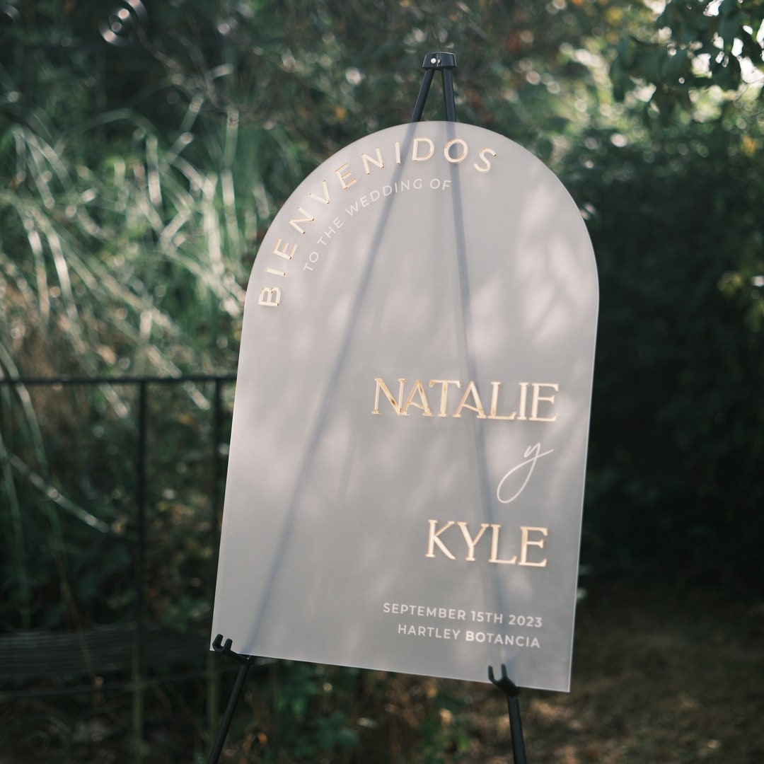 Arch Welcome Wedding Sign Acrylic Wedding Board Wedding Decorations ...