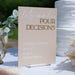Let's Make Pour Decisions Sign, Custom Wedding Cocktail Menu, His & Her ...