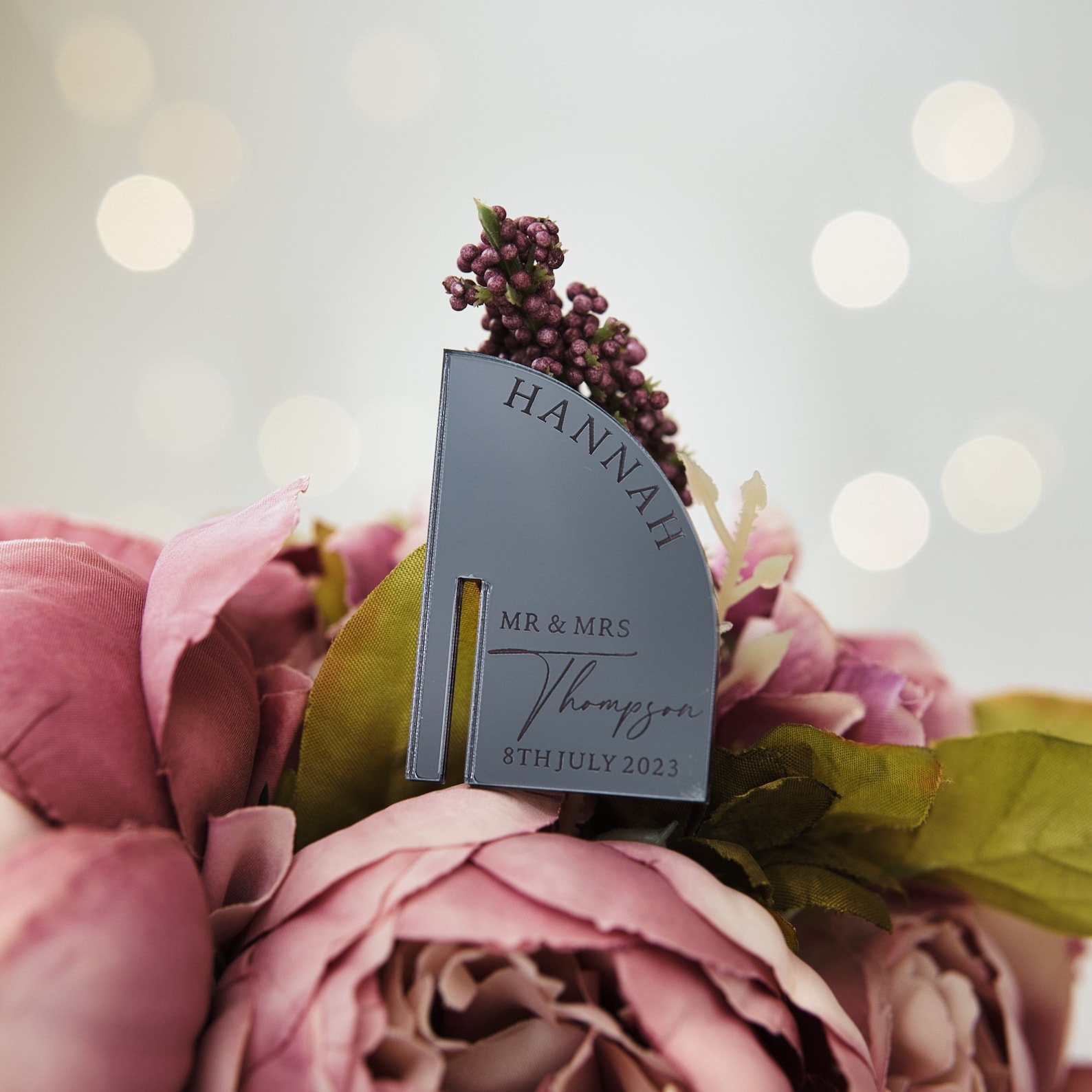 Wedding Favour Name Tags Wine Charm Wedding Table Decor Cocktail ...