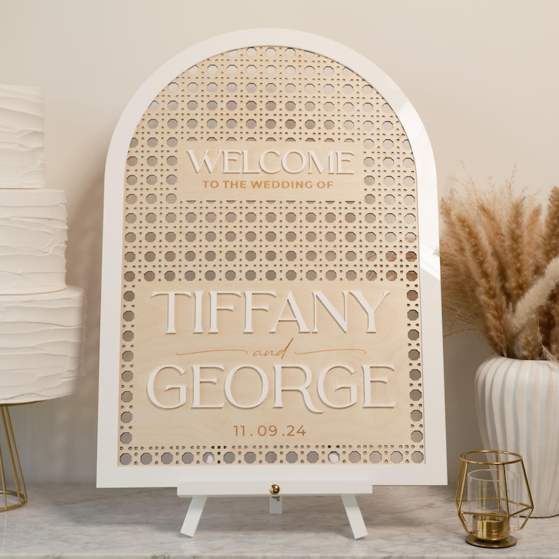 Boho Wedding Welcome Sign Wedding Decorations Welcome to Our Wedding ...