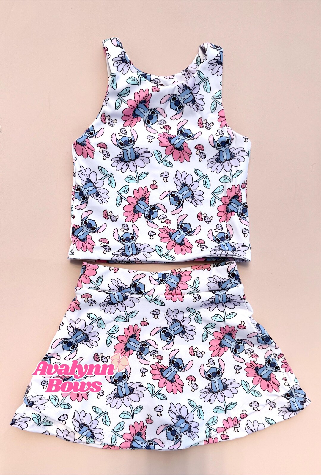 Stitch Activewear Set, Disney Activewear Set, Princess Outfit, Disney ...