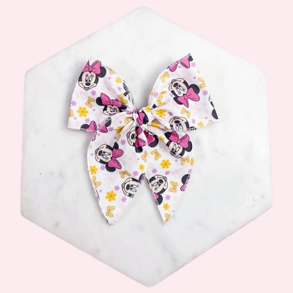 Minnie Mouse Bow - Etsy