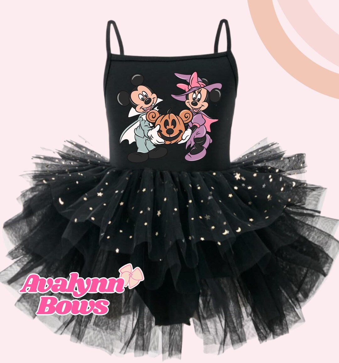 Halloween Mickey Minnie Mouse Tutu, Princesses Dress, Leotard Tutu ...