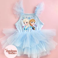 ELSA and ANNA FROZEN Birthday Party Tutu Dress - Etsy