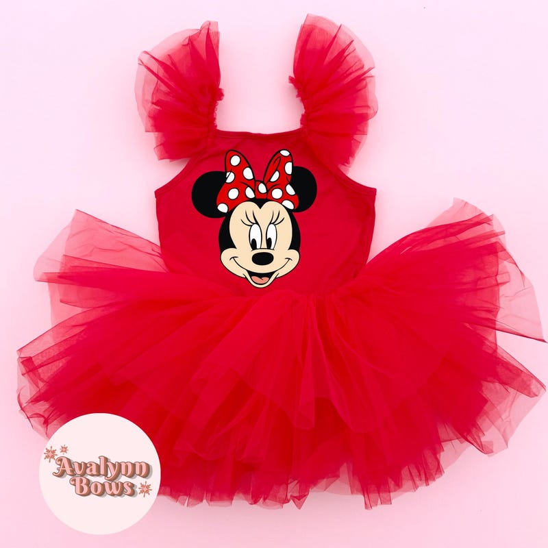 Minnie Tutu Dress - Etsy