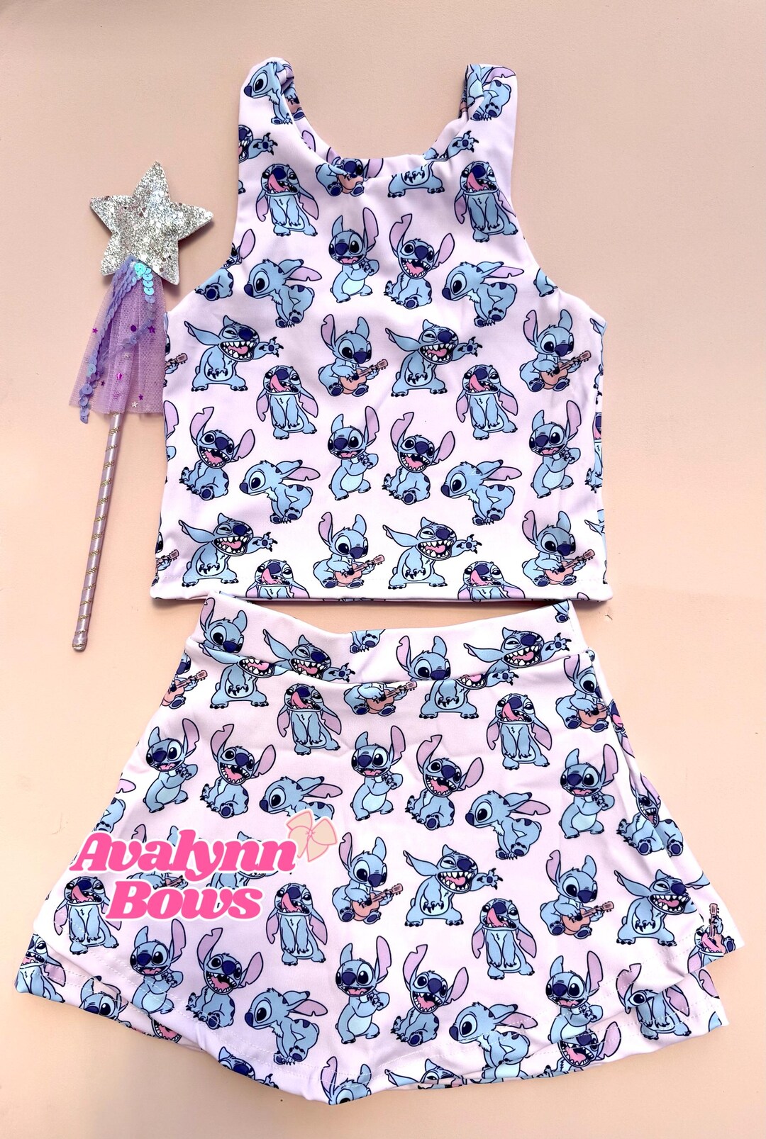 Stitch Activewear Set, Disney Activewear Set, Princess Outfit, Disney ...